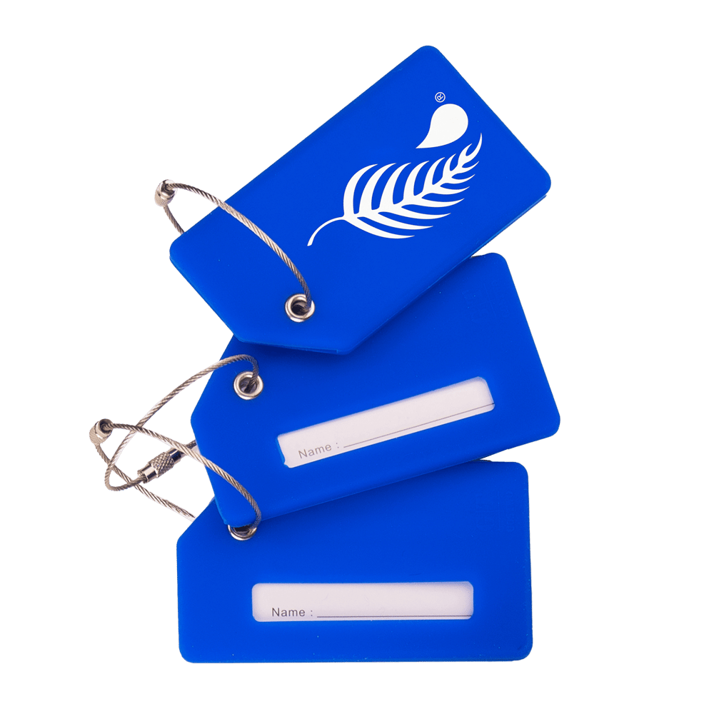 Blue Luggage Tag