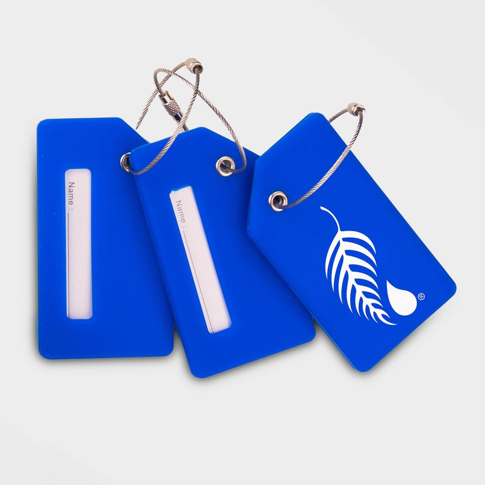 Blue Luggage Tag