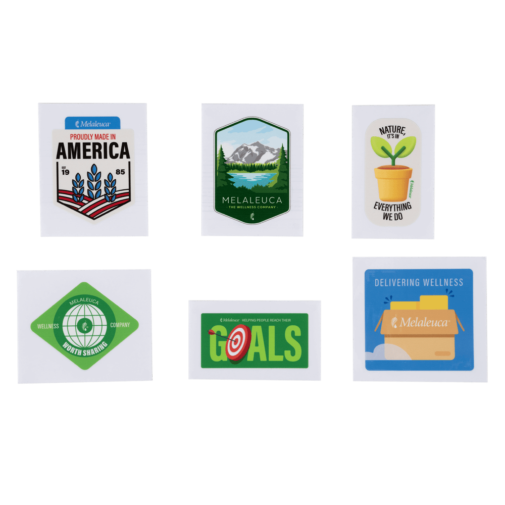 Melaleuca Stickers - 6 Pack