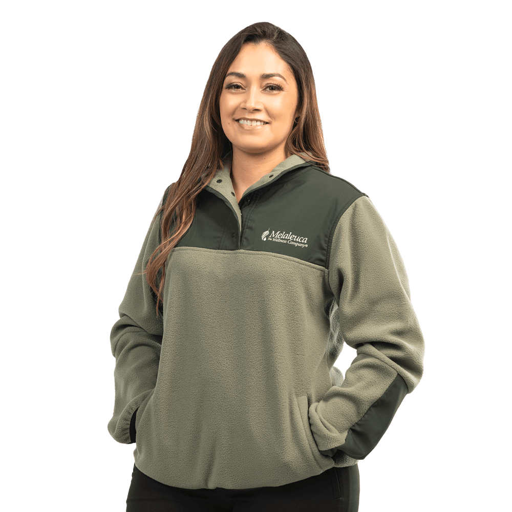 Ladies Fleece Pullover Jacket