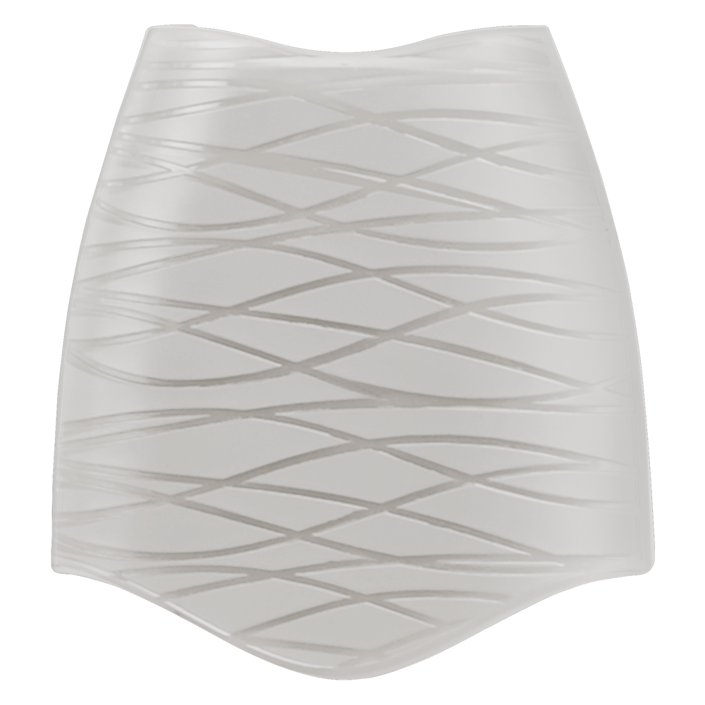 Revive™ Plug in Oil Warmer Cover: Silver Glaze
