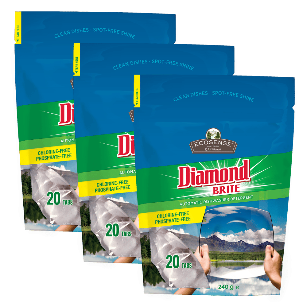 Diamond Brite™ Tabs Automatic Dishwasher Detergent Black Week Pack