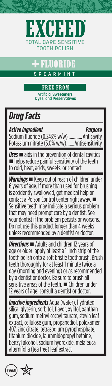 Exceed™ Essential Oil Tooth 3.3 oz. Tube: Spearmint