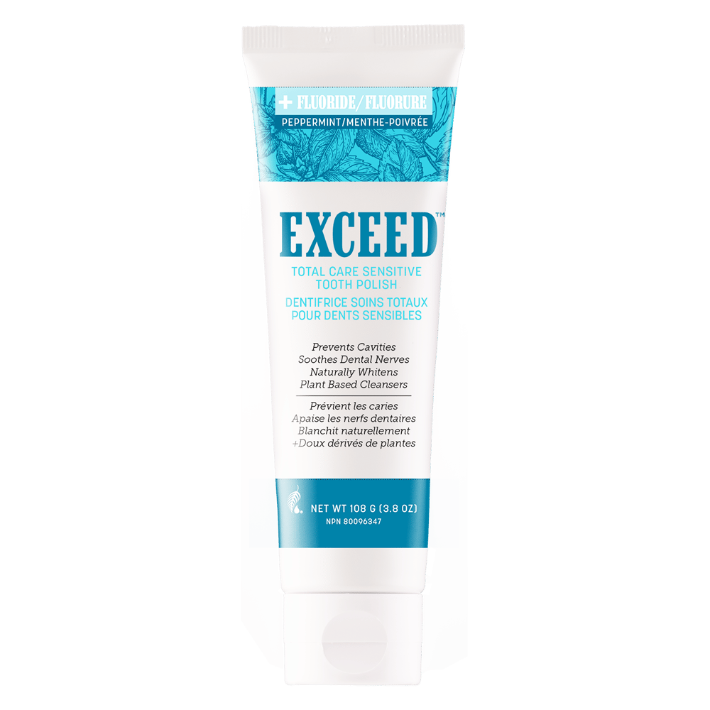 Exceed® Total Care Sensitive Tooth Polish: Peppermint with Fluoride