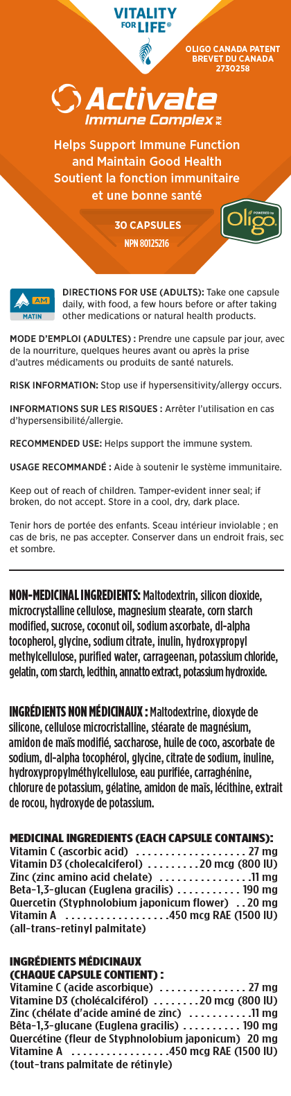 Activate Immune Complex®