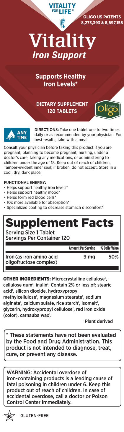 Vitality Iron Support