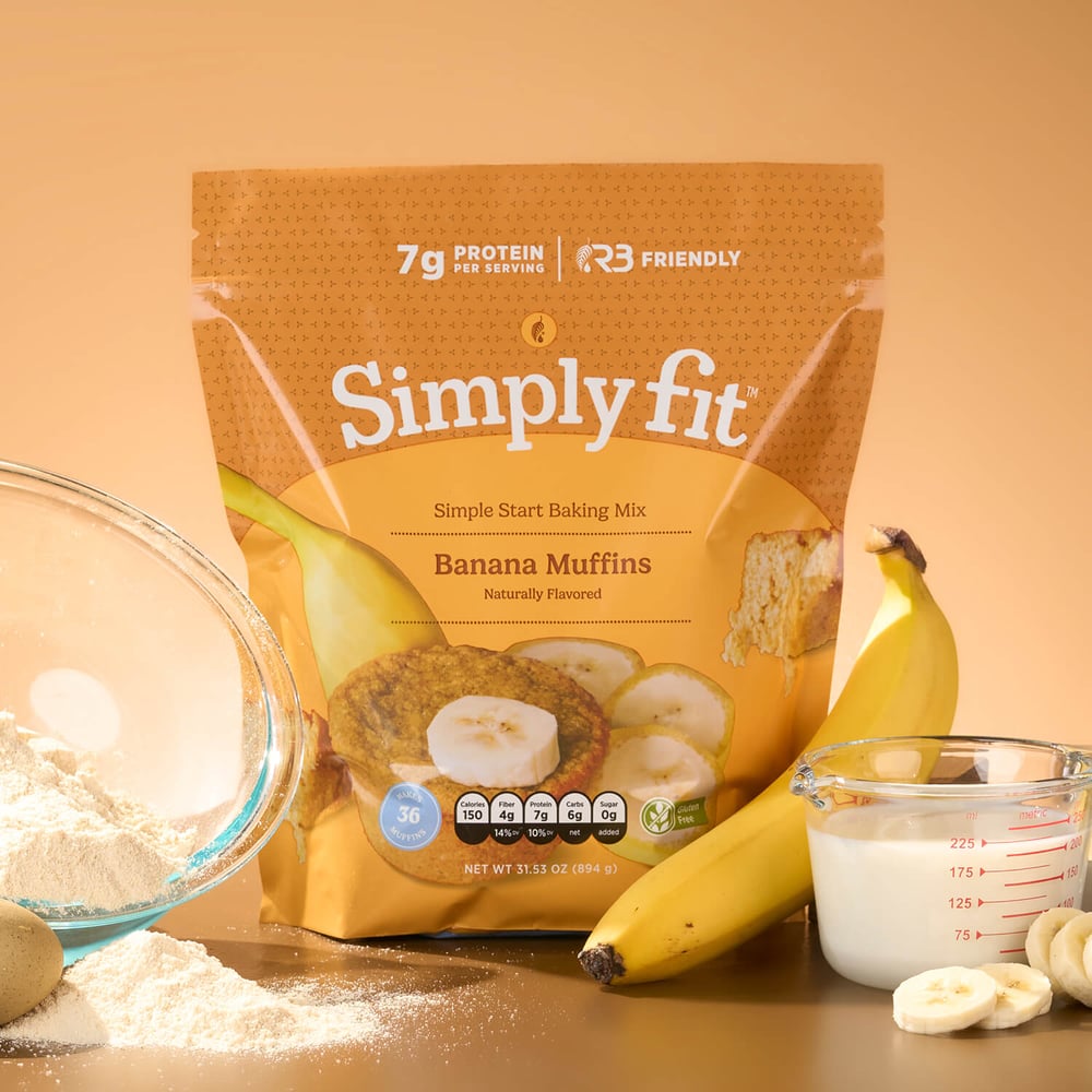 Simply Fit™ Simple Start Baking Mix: Banana Muffins