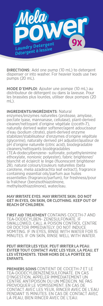 Regular MelaPower® 9x Detergent: Island Breeze