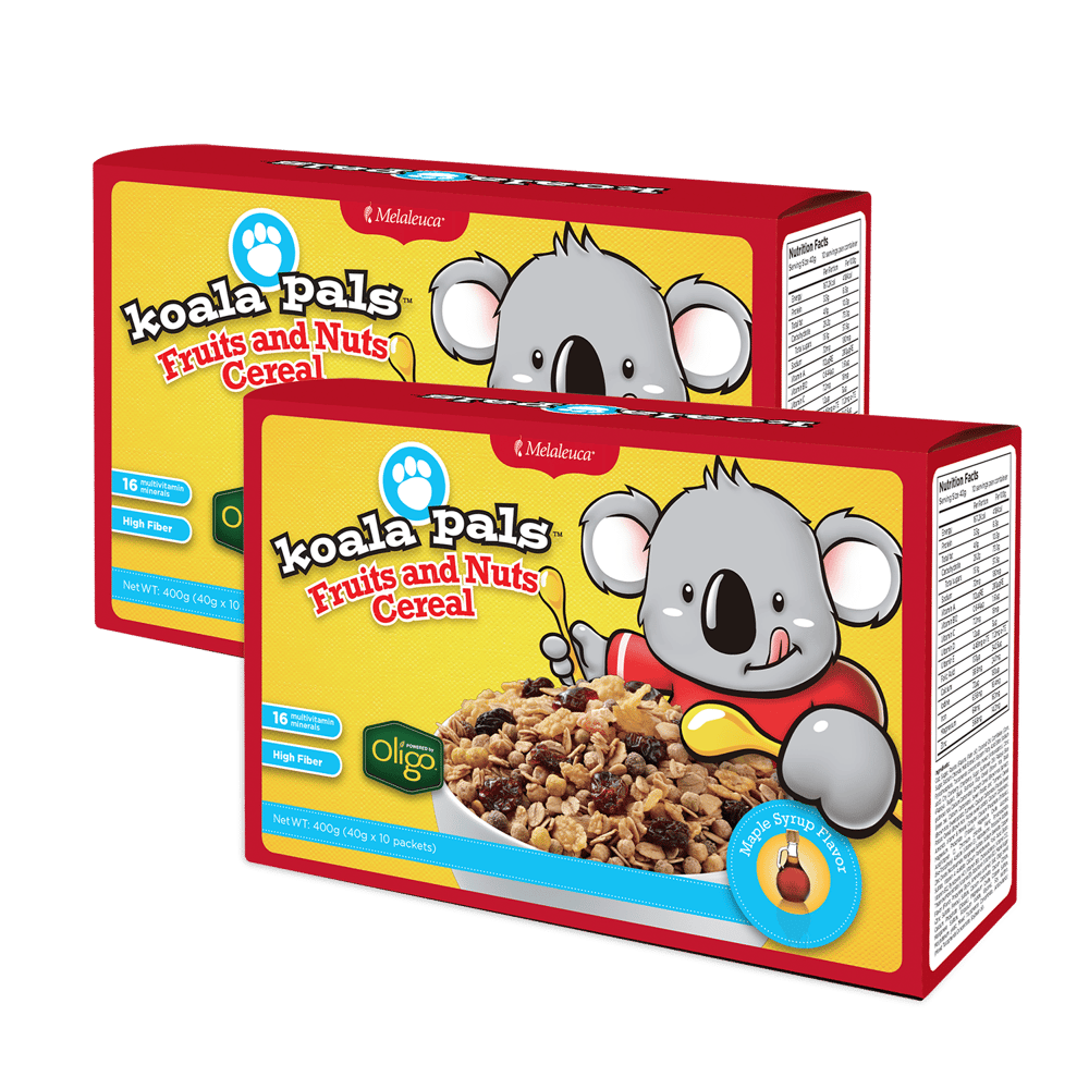 Koala Pals Fruits and Nuts Cereal Twin Pack