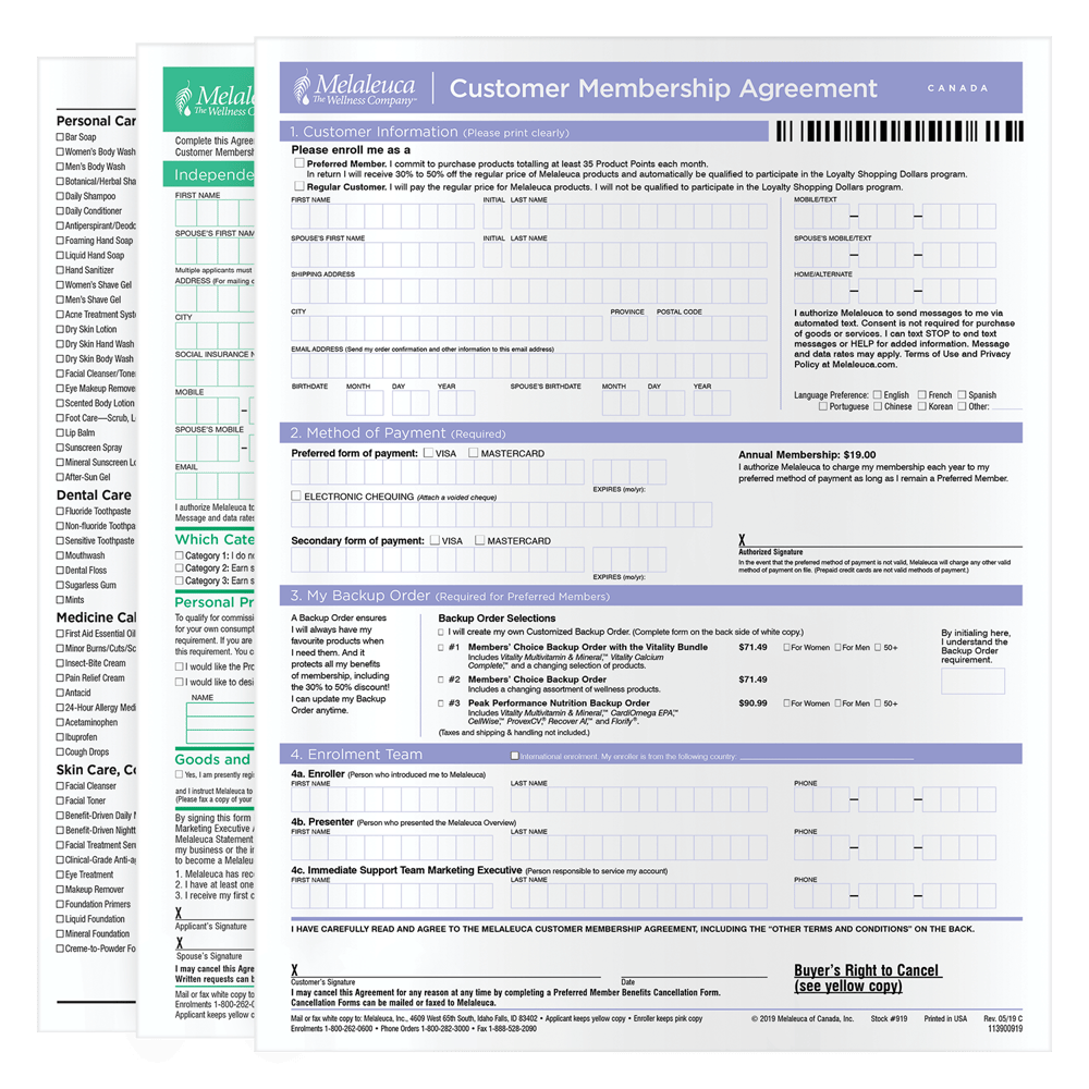 Enrollment Pack