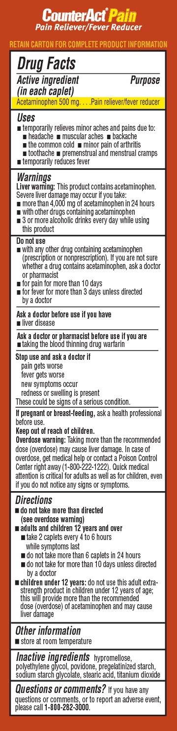 CounterAct® Pain - Acetaminophen