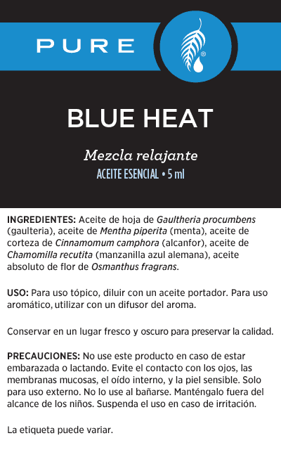 Mezcla relajante Pure Blue Heat