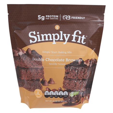 Simply Fit™ Simple Start Baking Mix: Double Chocolate Brownies