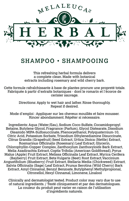 Melaleuca® Herbal Shampoo