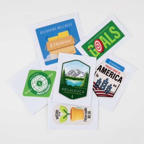 Melaleuca Stickers - 6 Pack