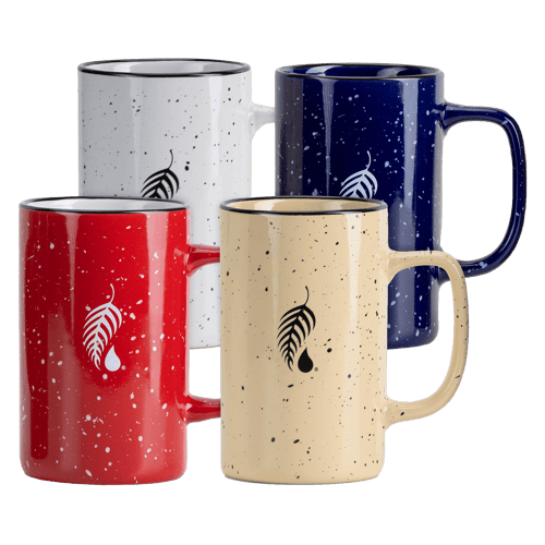 Tall Camper Mug 4 Pack Set