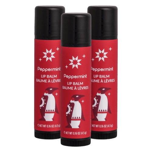 Peppermint Melaleuca Lip Balm 3-Pack