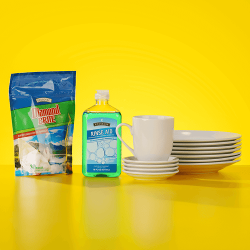 Diamond Brite® Packs + Rinse Aid Bundle
