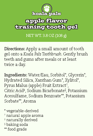 Koala Pals® Training Tooth Gel