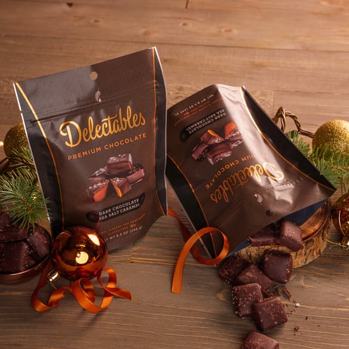 Delectables Dark Chocolate Salted Caramels 2-Pack